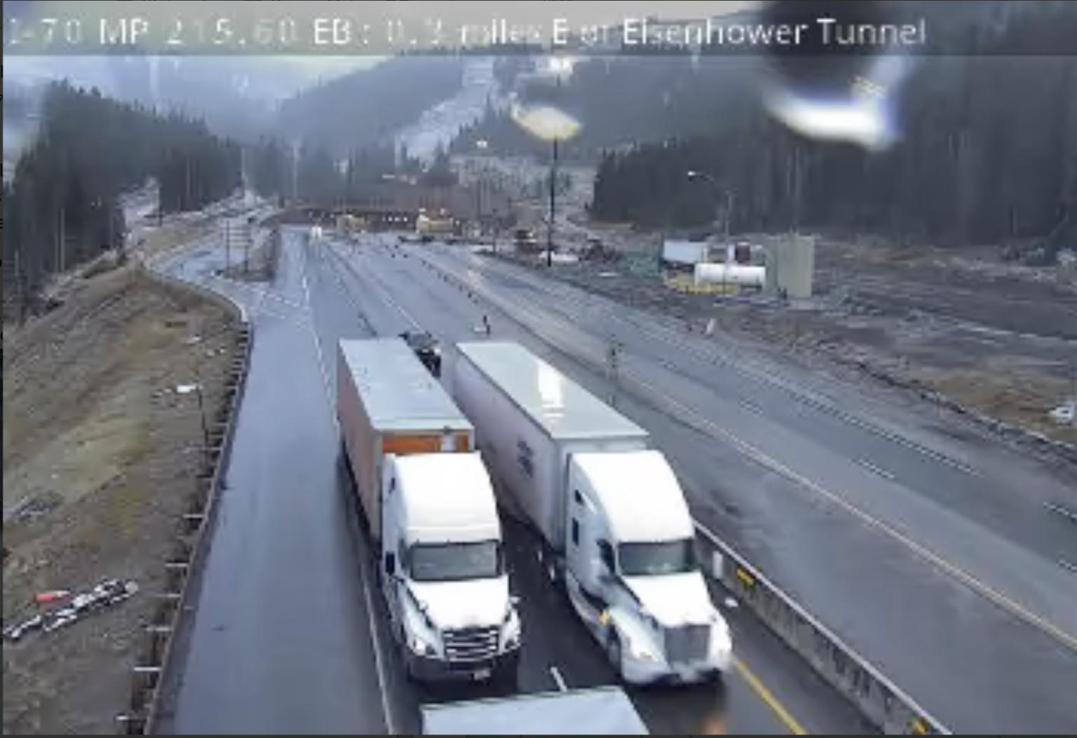 Update: Interstate 70 westbound near Eisenhower-Johnson Memorial Tunnels reopens following crash ...